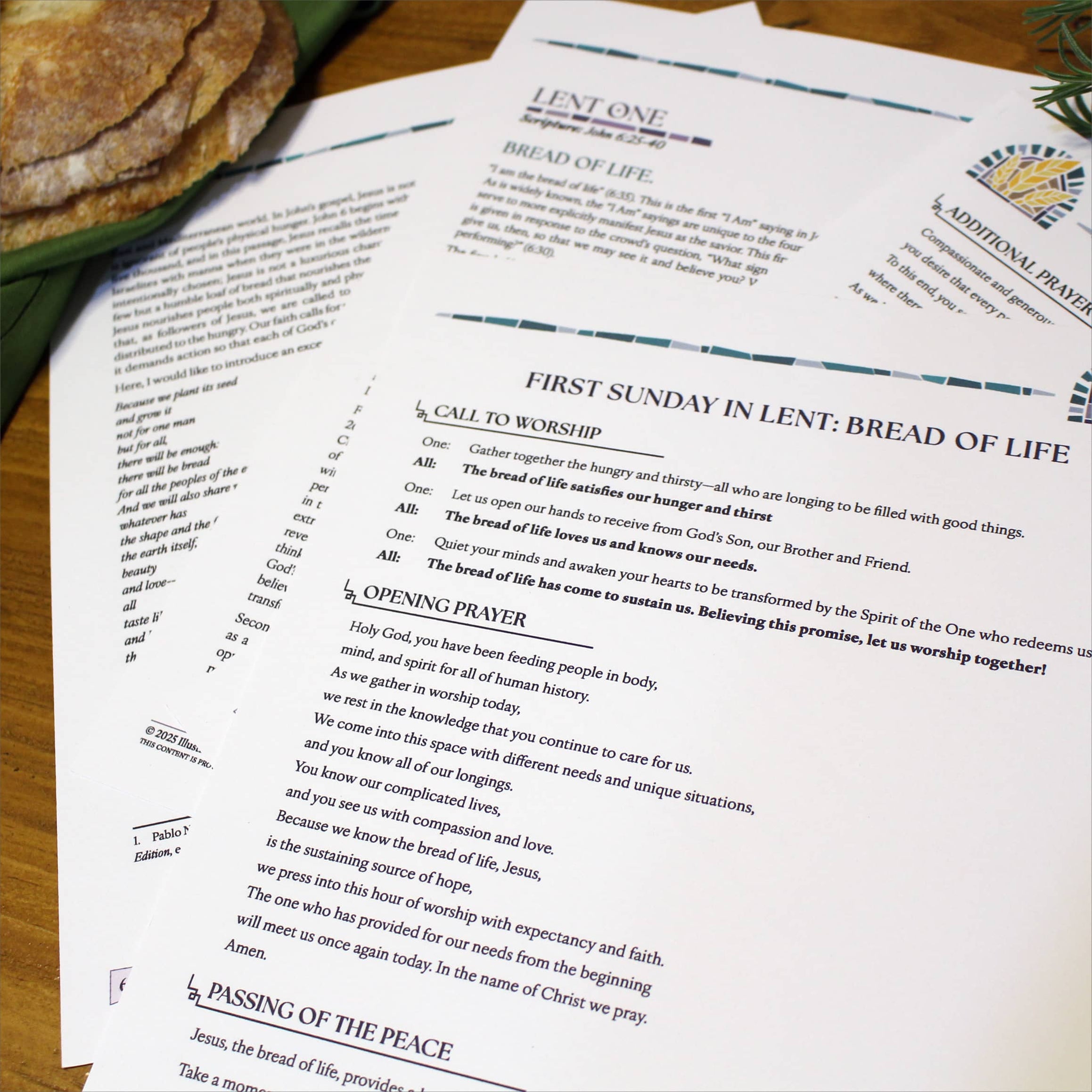 Bread of Life Lenten Bundle — Illustrated Ministry