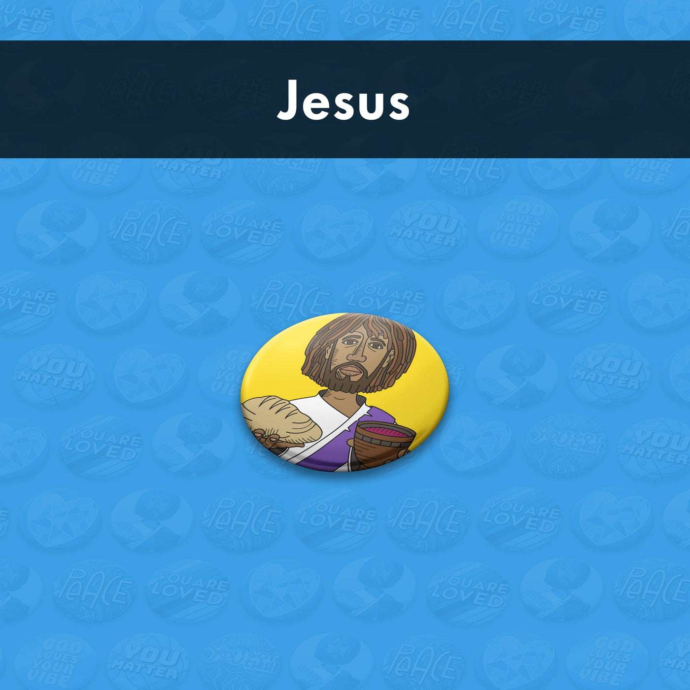 Illustrated Buttons - Various Designs — Illustrated Ministry