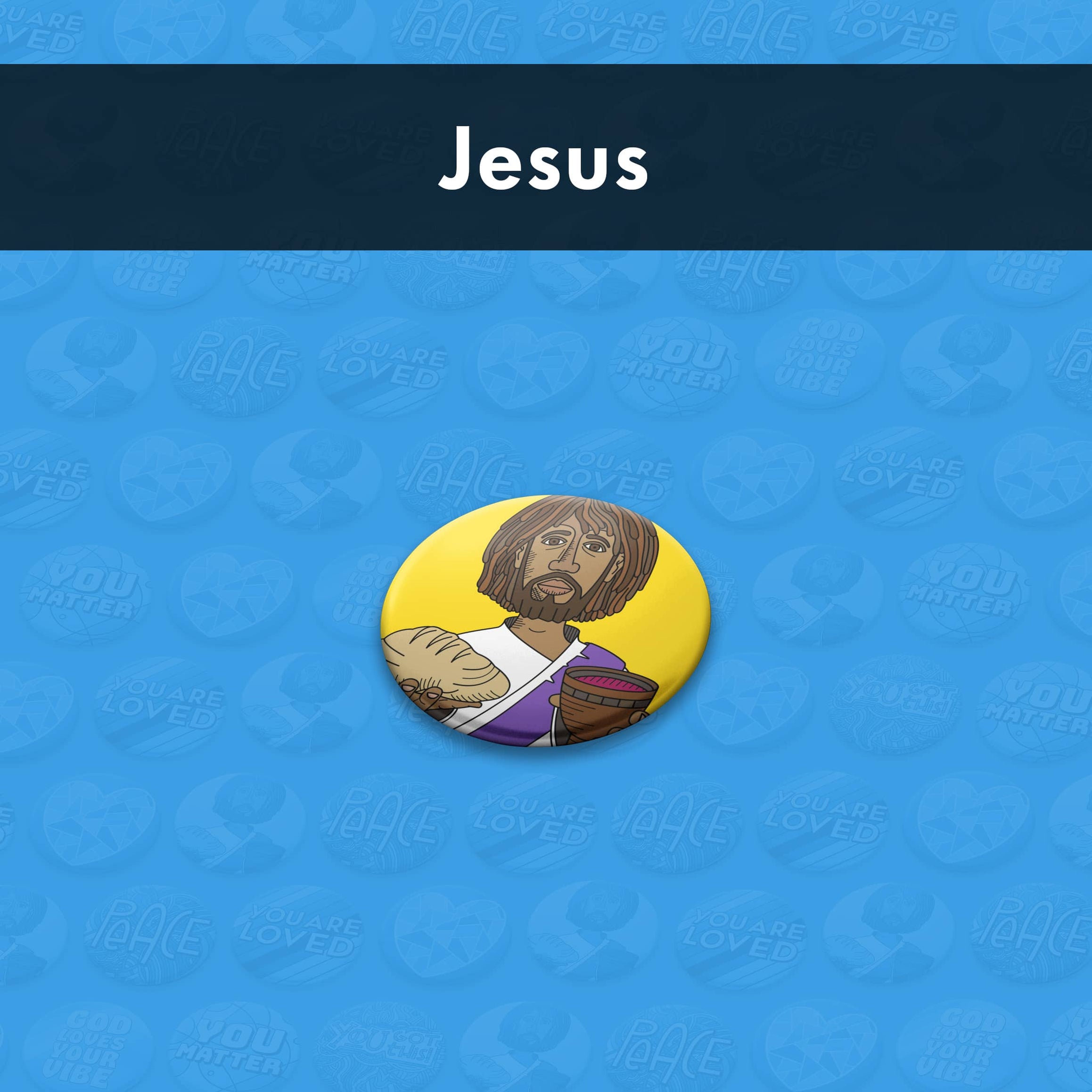 Illustrated Buttons - Various Designs — Illustrated Ministry