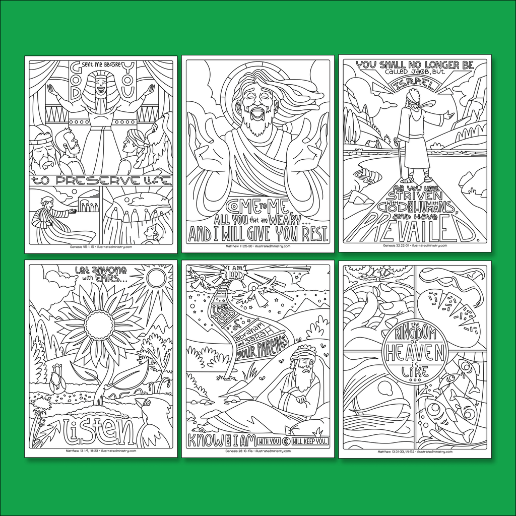 Coloring Pages — Illustrated Ministry