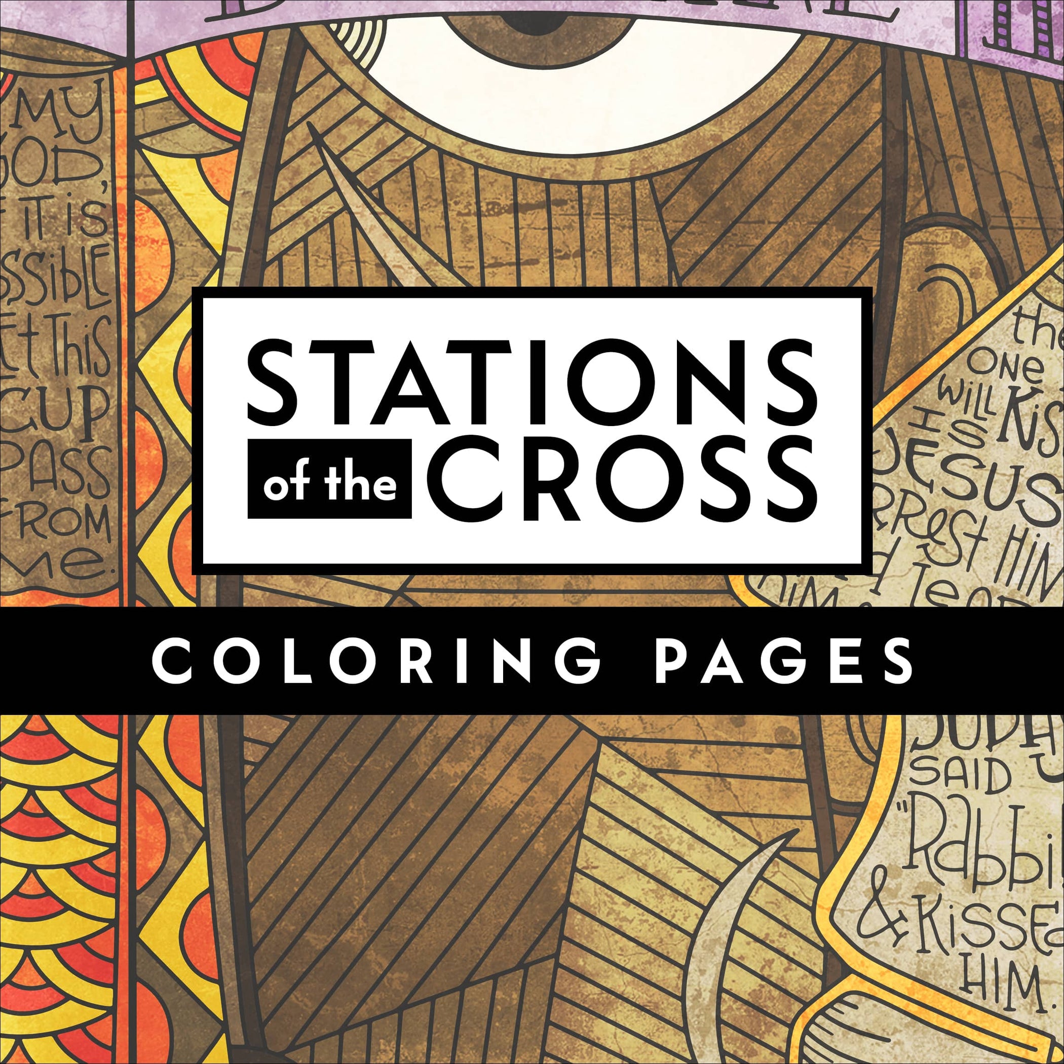 Stations of the Cross Coloring Pages for All Ages — Illustrated Ministry