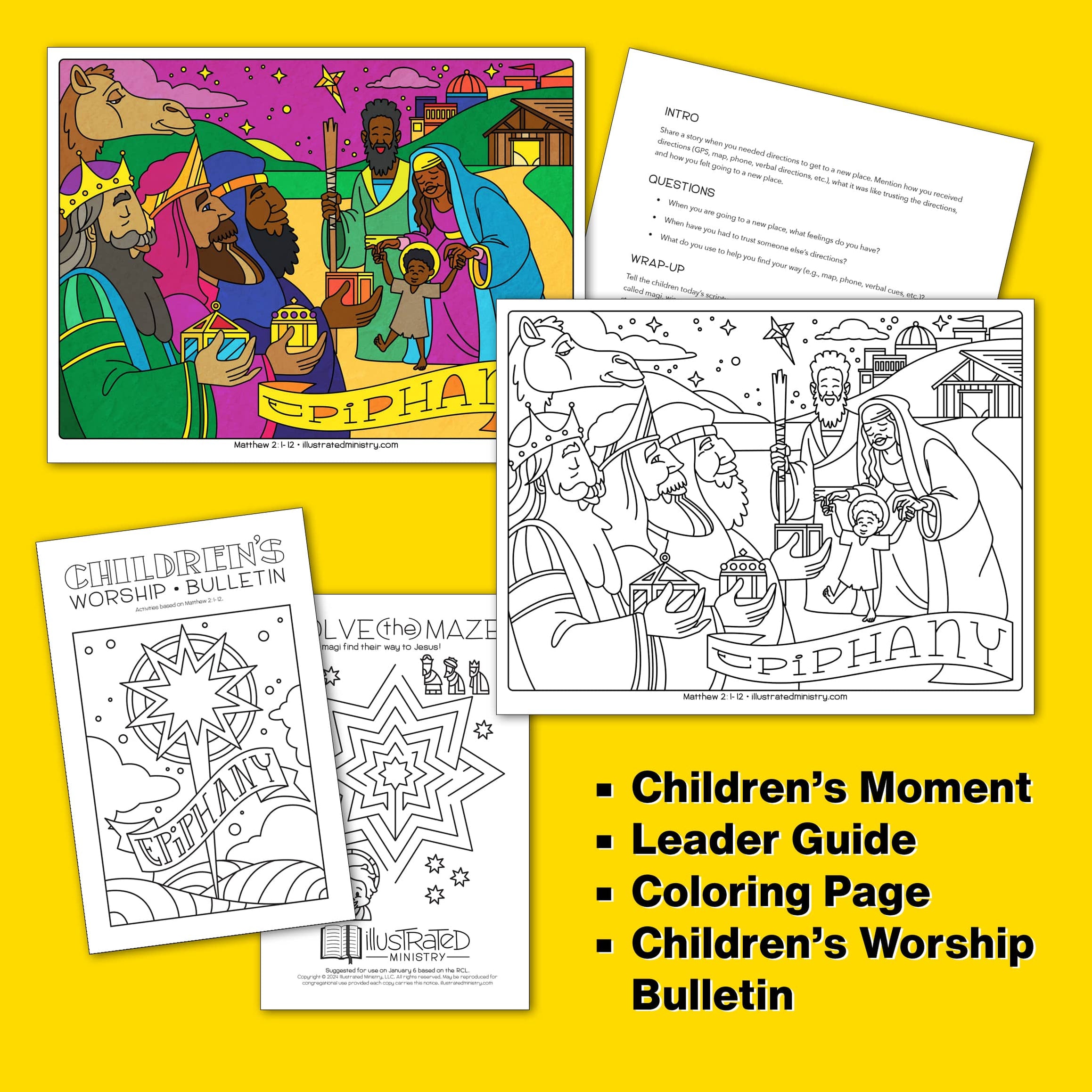 Illustrated Worship Resources: Epiphany of the Lord — Illustrated Ministry