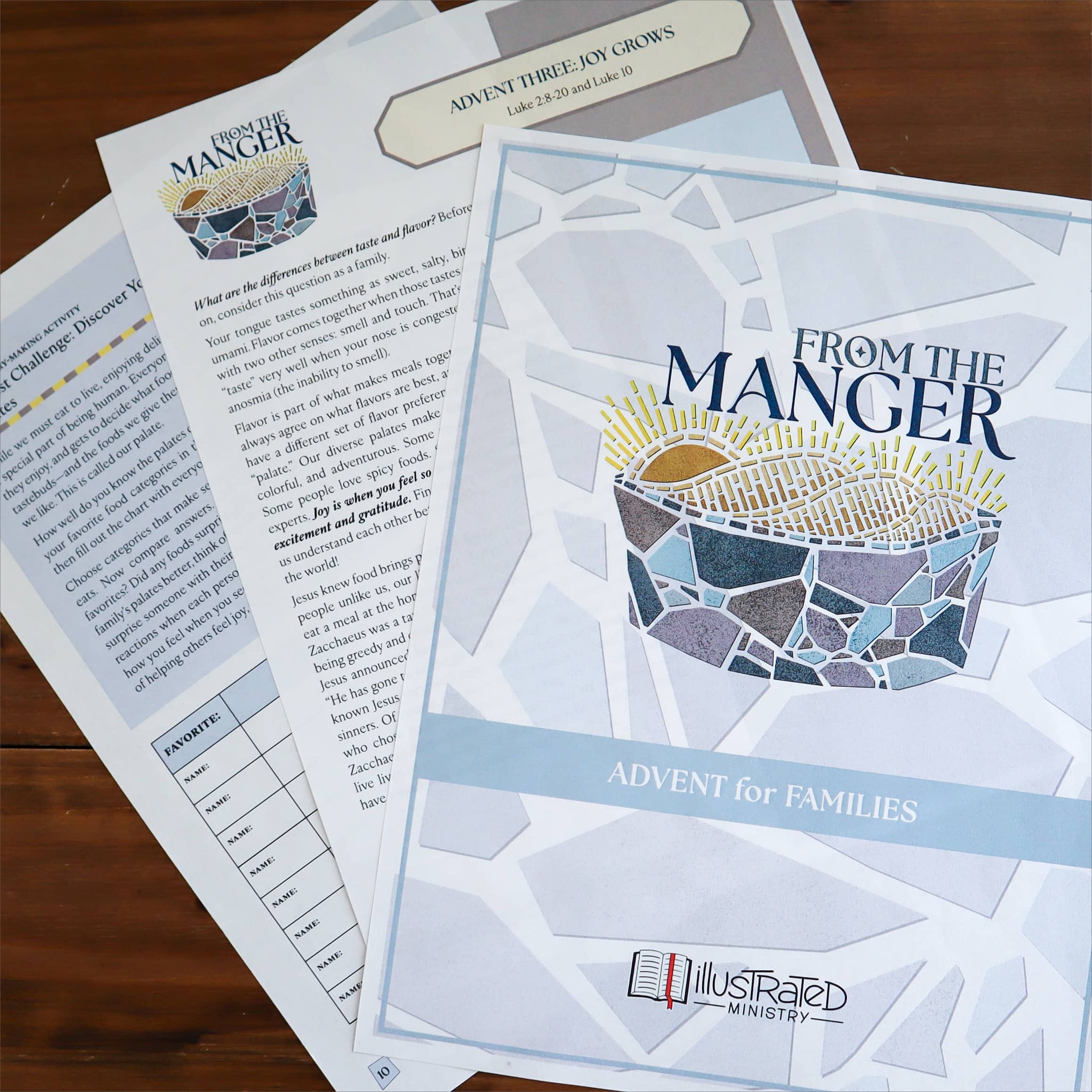 From the Manger Advent for Families — Illustrated Ministry