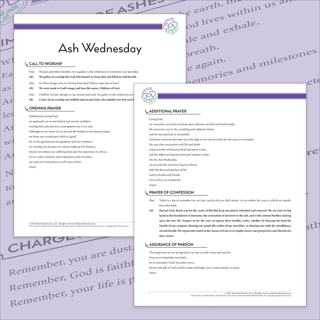 Ash Wednesday Resources — Illustrated Ministry
