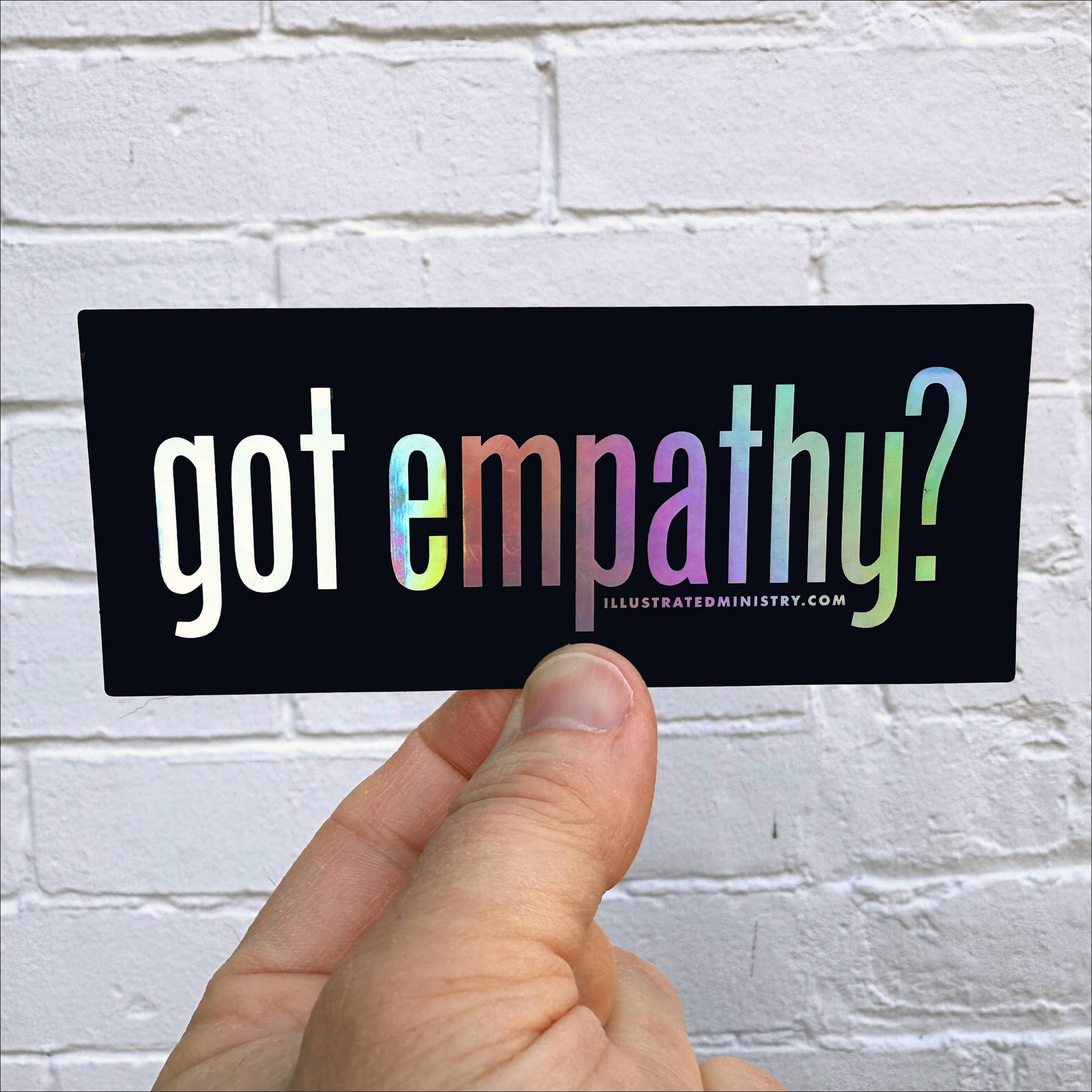 "Got Empathy?" Stickers — Illustrated Ministry