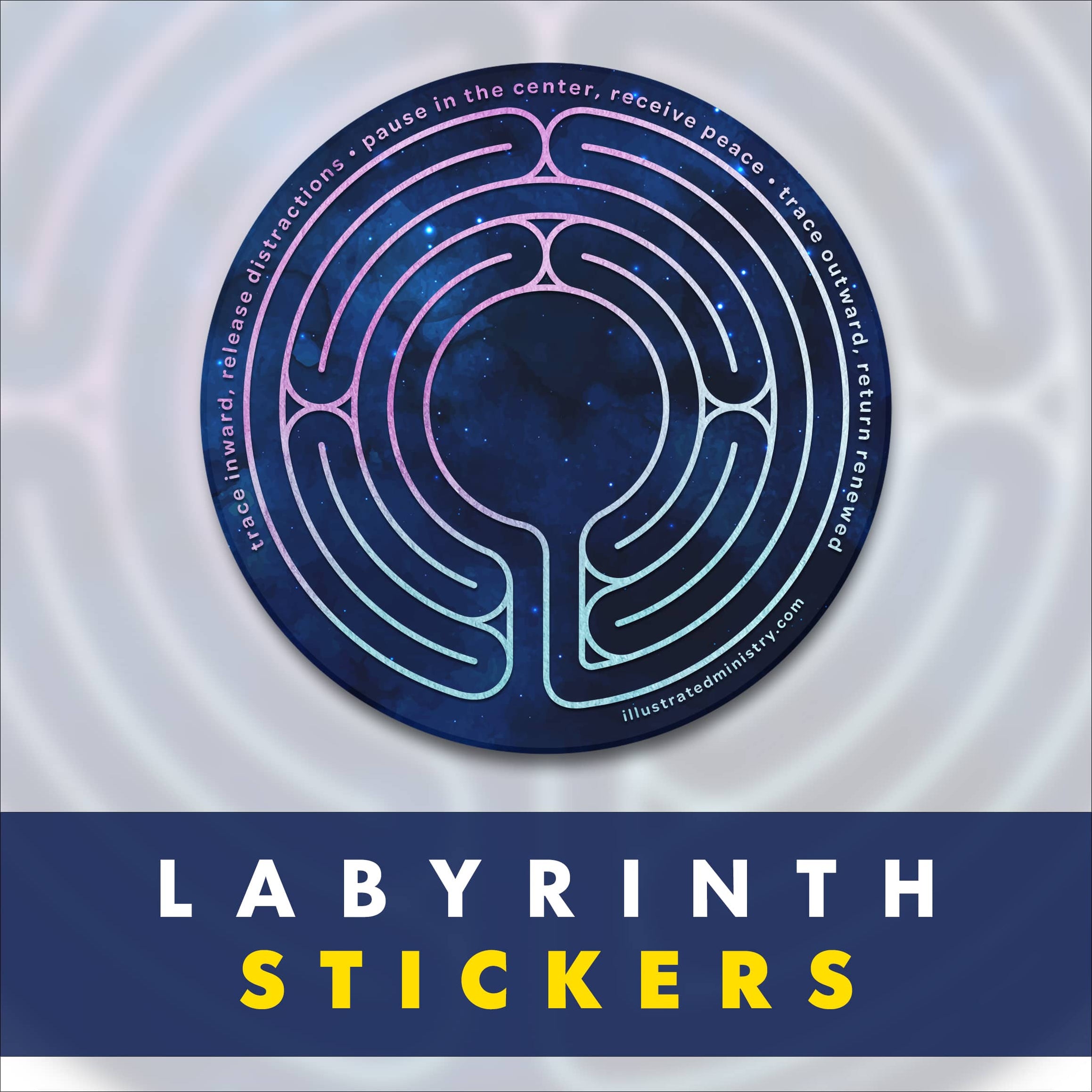 Labyrinth Stickers — Illustrated Ministry