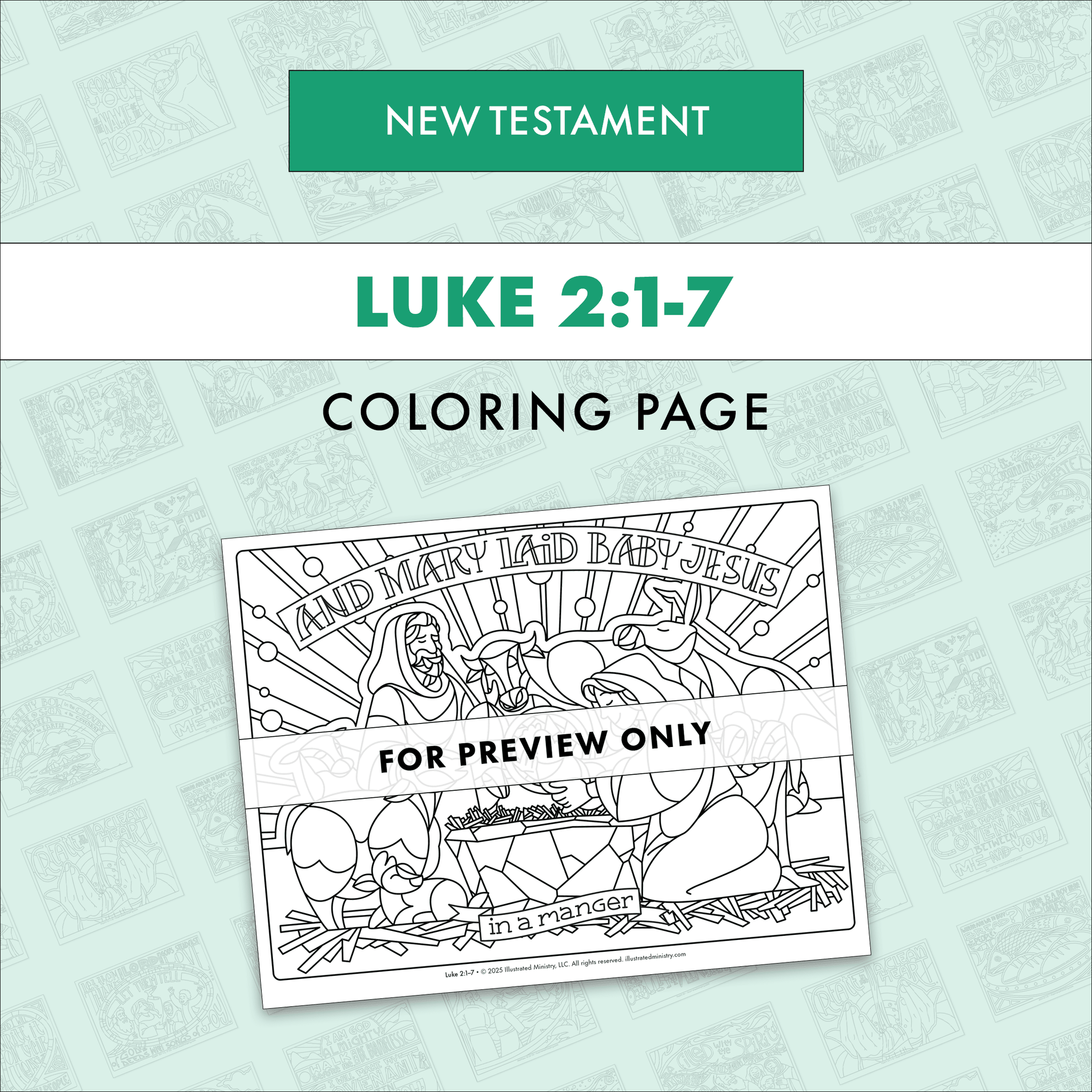 Coloring Pages — Illustrated Ministry