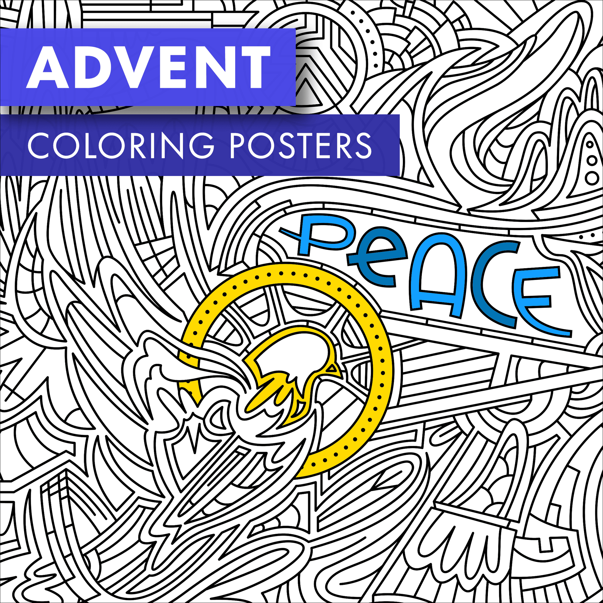 Advent Coloring Posters — Illustrated Ministry