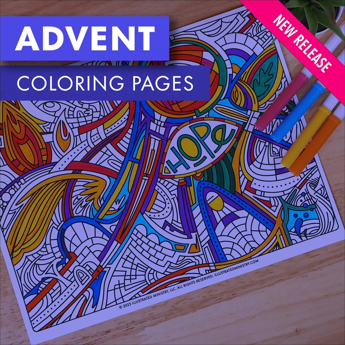 Advent Coloring Pages — Illustrated Ministry