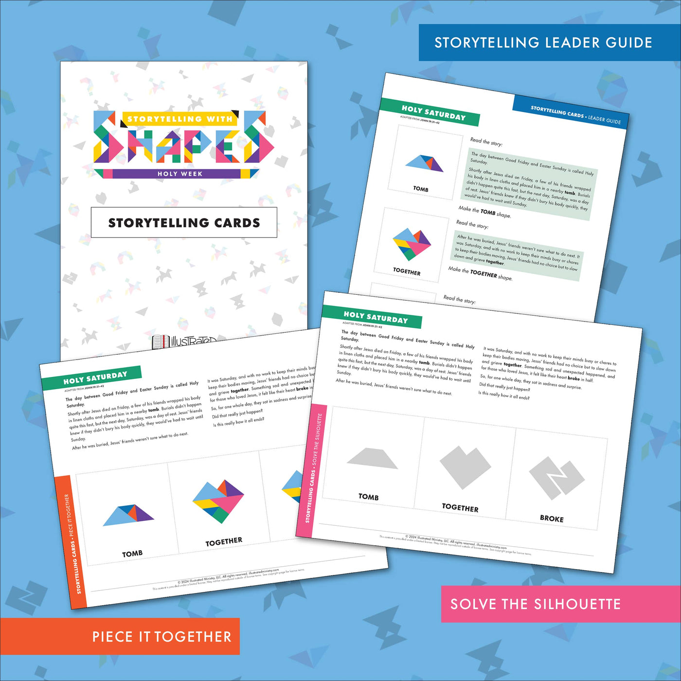 Storytelling with Shapes: Holy Week — Illustrated Ministry