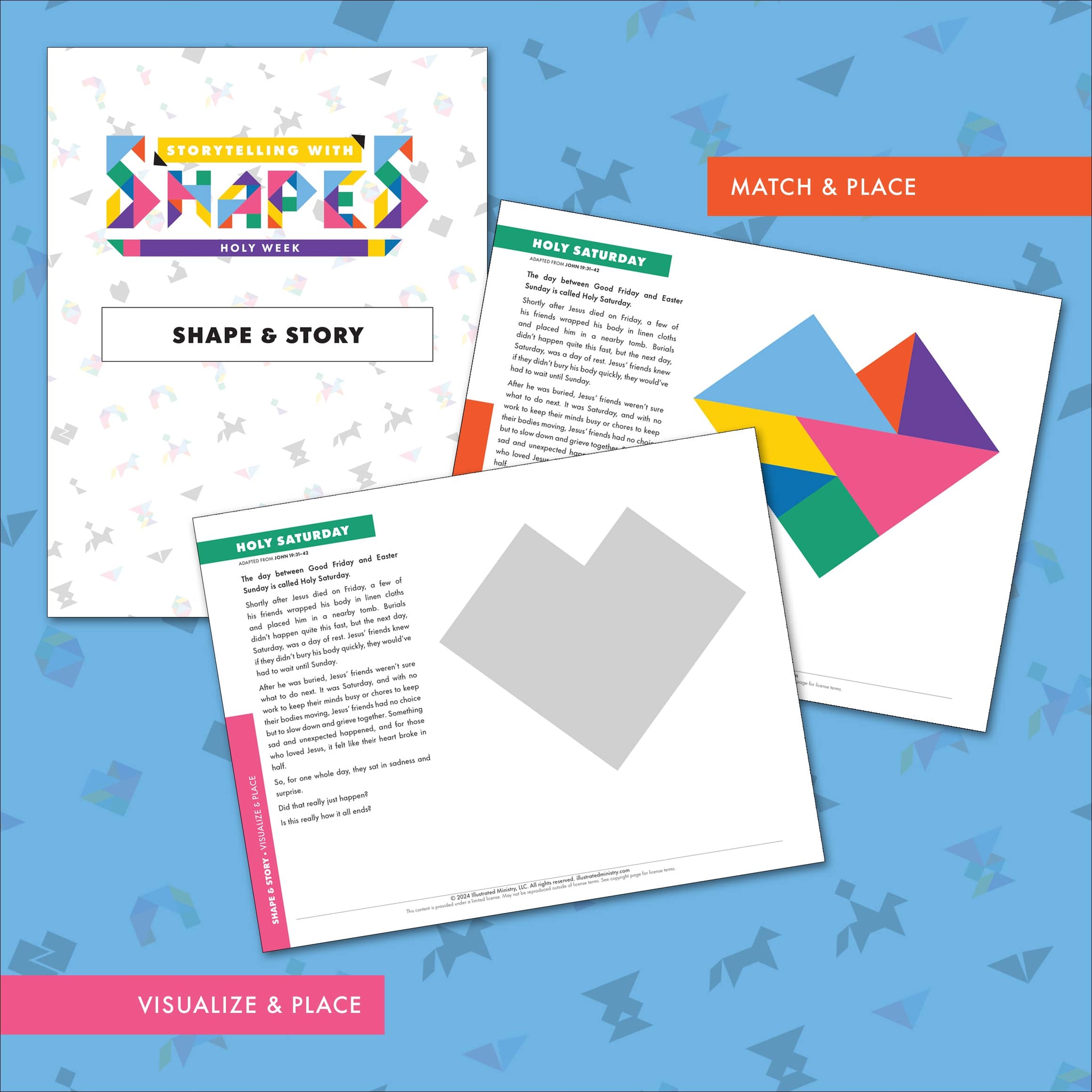 Storytelling with Shapes: Holy Week — Illustrated Ministry