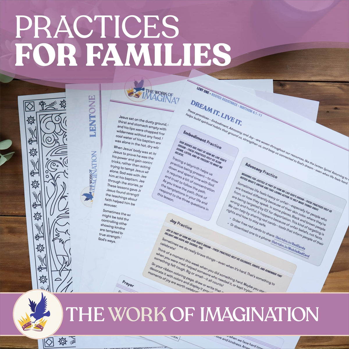 The Work of Imagination Practices for Families — Illustrated Ministry