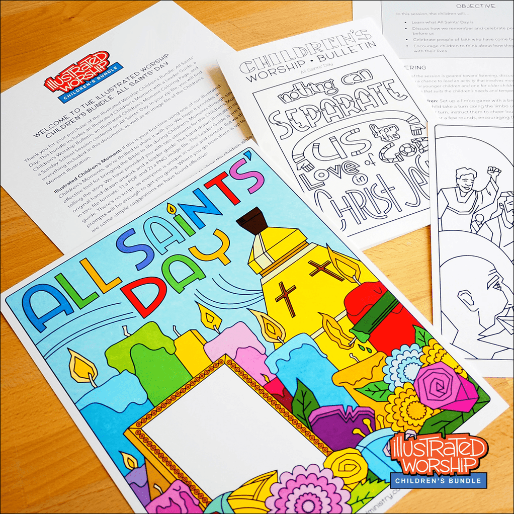 Illustrated Worship Children’s Bundle: All Saints' Day — Illustrated ...