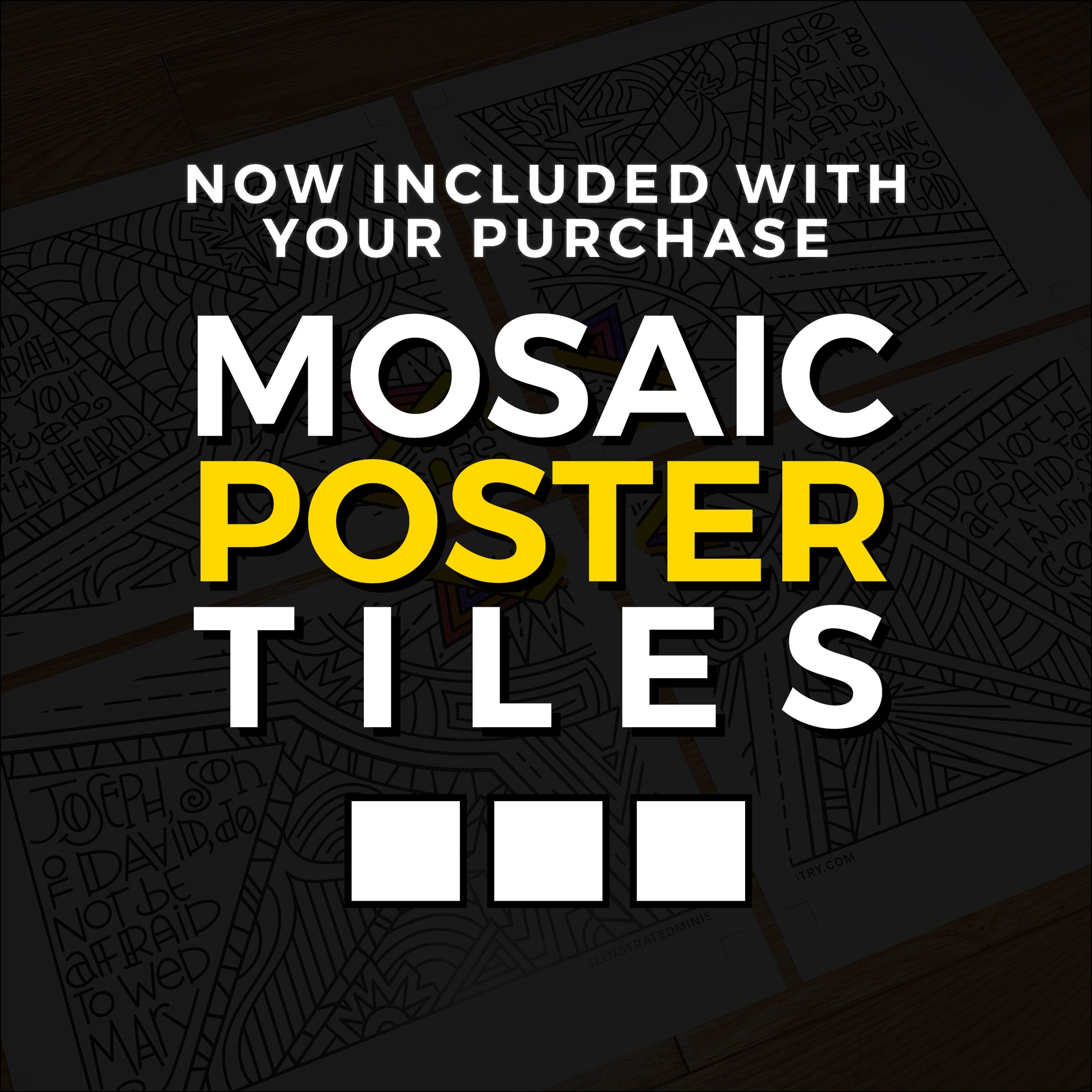 Do Not Be Afraid Coloring Page & Poster — Illustrated Ministry