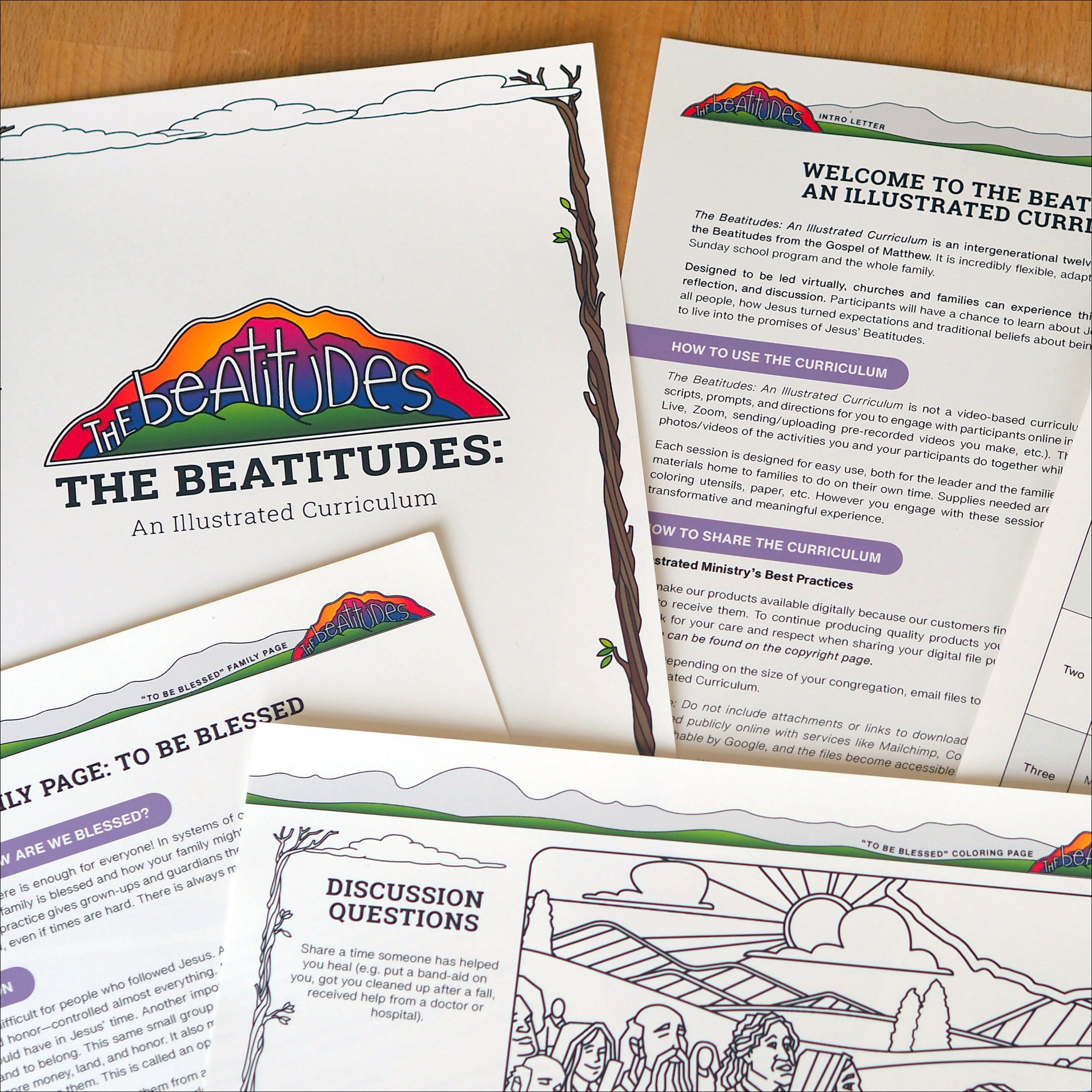 The Beatitudes: An Illustrated Curriculum — Illustrated Ministry