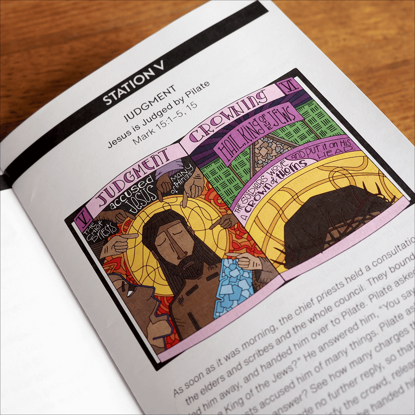Stations of the Cross Interactive Reflection Booklet — Illustrated Ministry