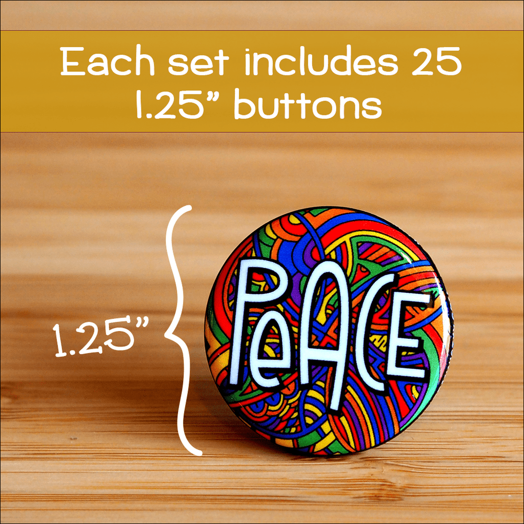 Illustrated Buttons - Various Designs — Illustrated Ministry