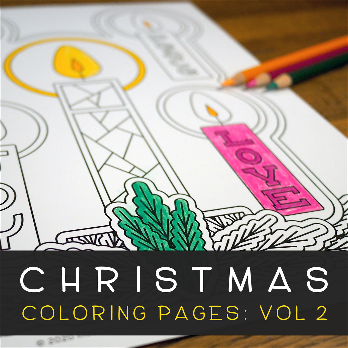 Christmas Coloring Pages: Volume 2 — Illustrated Ministry
