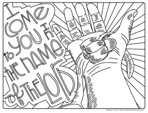 Bible Story Coloring Pages: Summer 2018 (Year B) — Illustrated Ministry