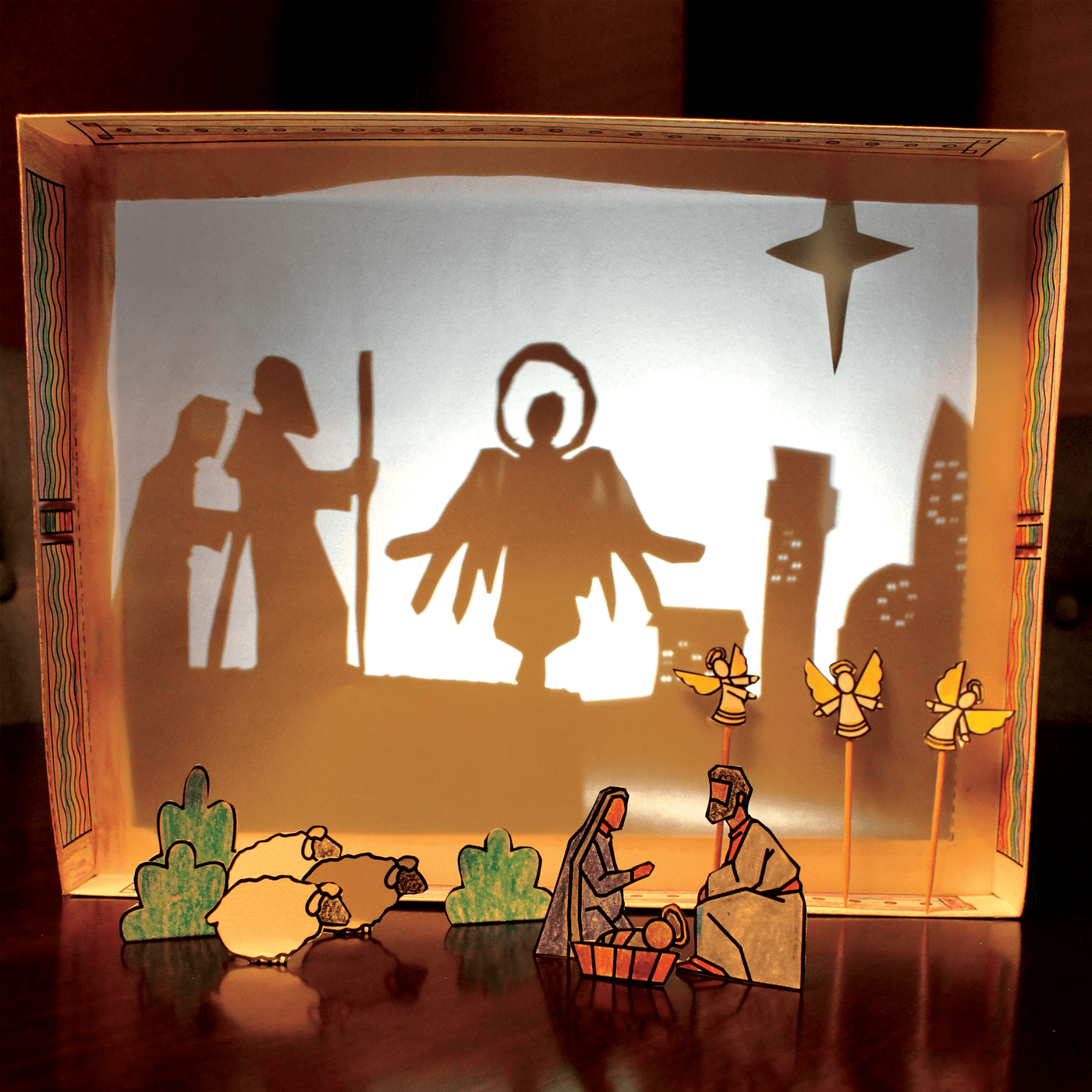 An Illustrated Christmas Shadow Box Theater — Illustrated Ministry