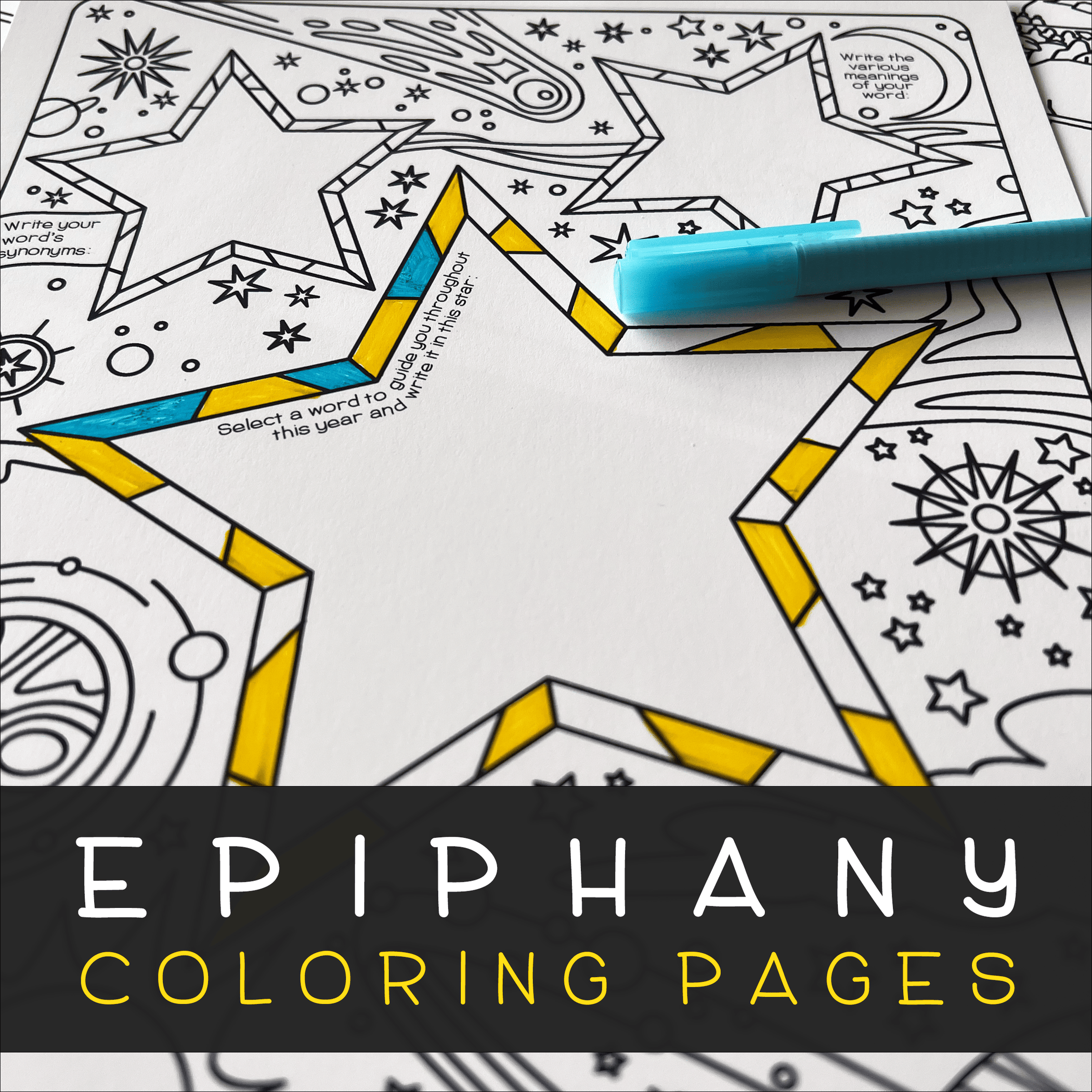 Epiphany Coloring Pages — Illustrated Ministry