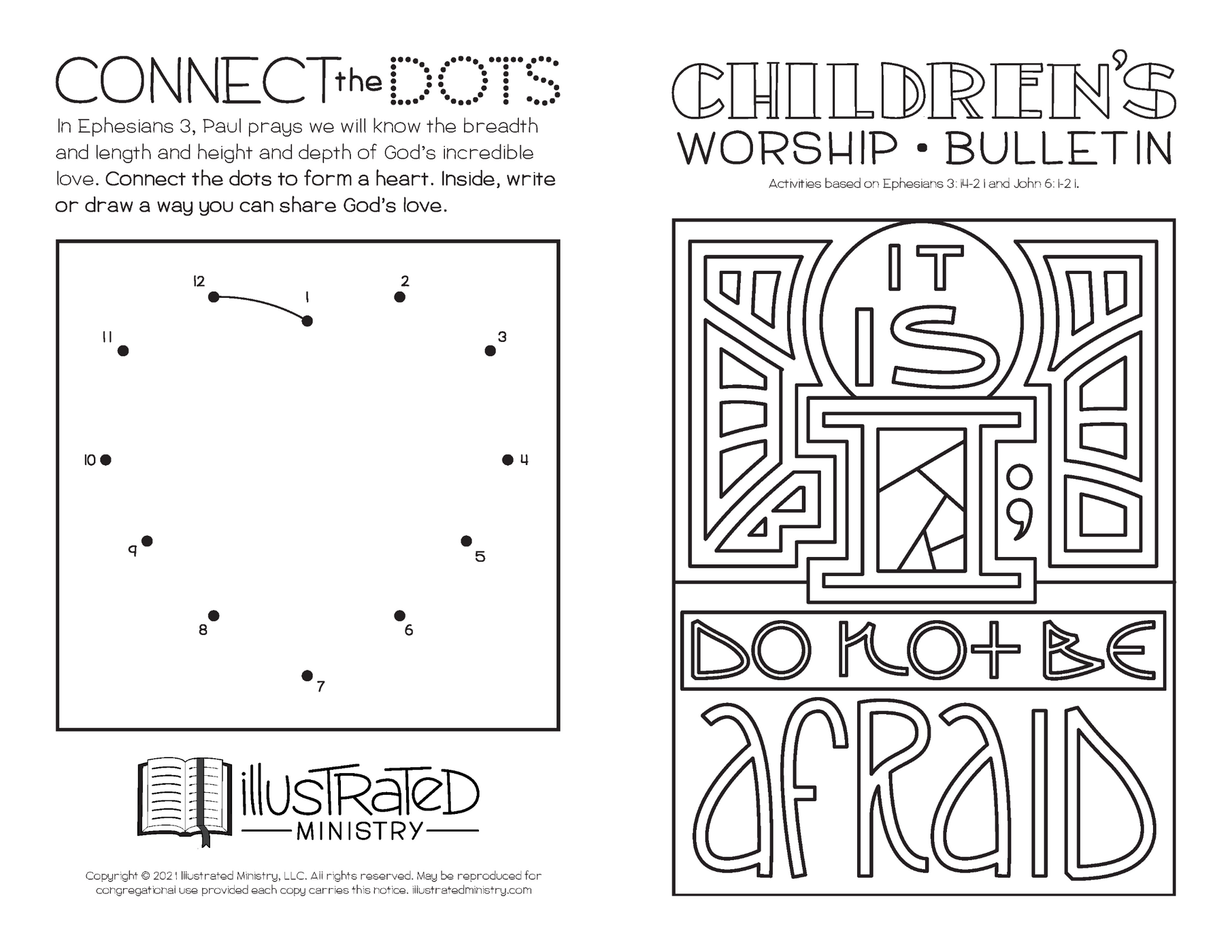 Illustrated Worship Children's Bulletins: Summer 2021 — Illustrated ...