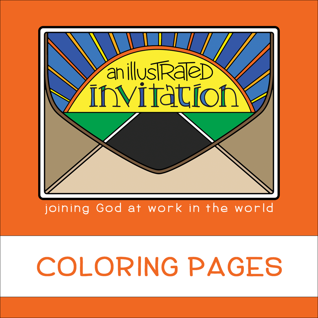 invitation coloring page