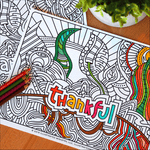 Thankful Heart Coloring Pages — Illustrated Ministry