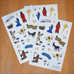 Nativity Sticker Sheets — Illustrated Ministry