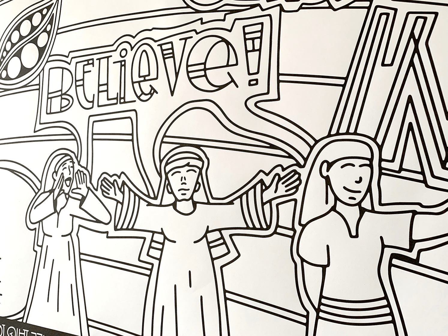 Seven Last Words Coloring Posters — Illustrated Ministry