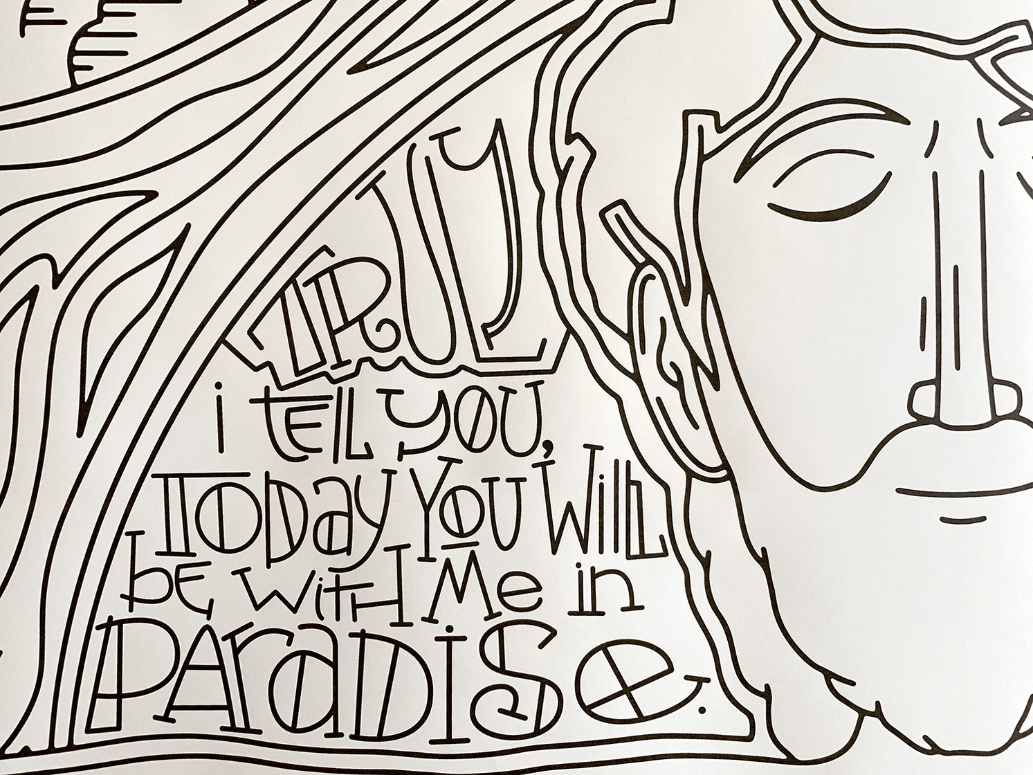 Seven Last Words Coloring Posters — Illustrated Ministry