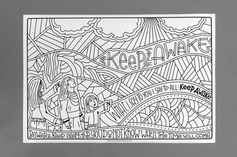 Advent Journey Coloring Posters • Advent Activity Art for All Ages ...