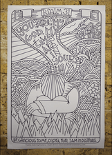 Psalms Coloring Posters • Create Communal Art Intergenerationally ...