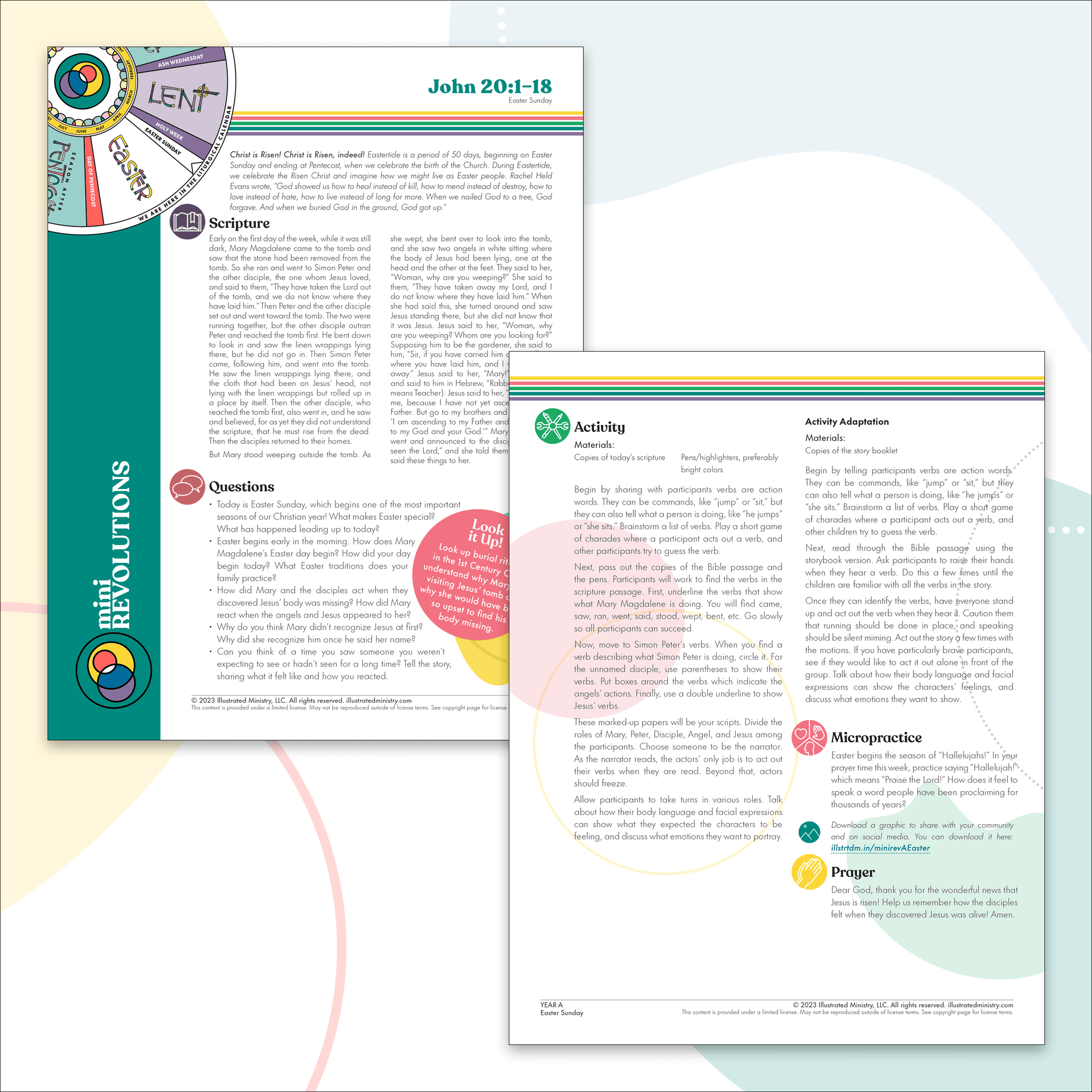 Mini Revolutions Curriculum: April 2023 — Illustrated Ministry