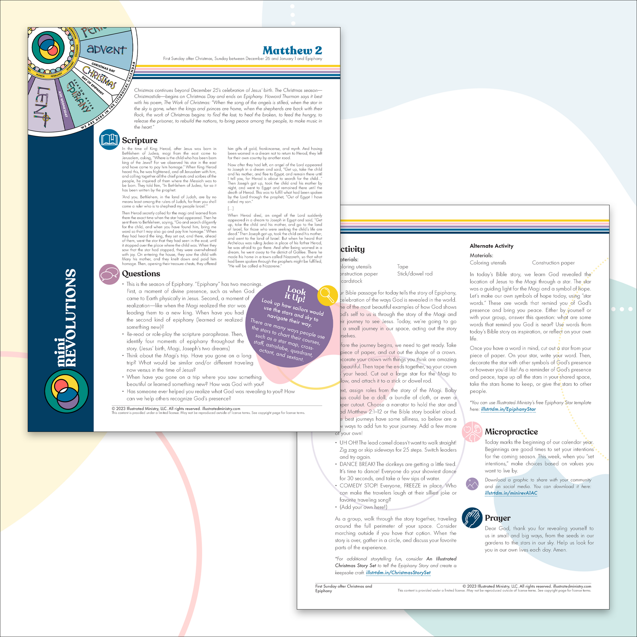 Mini Revolutions Curriculum: January 2023 — Illustrated Ministry