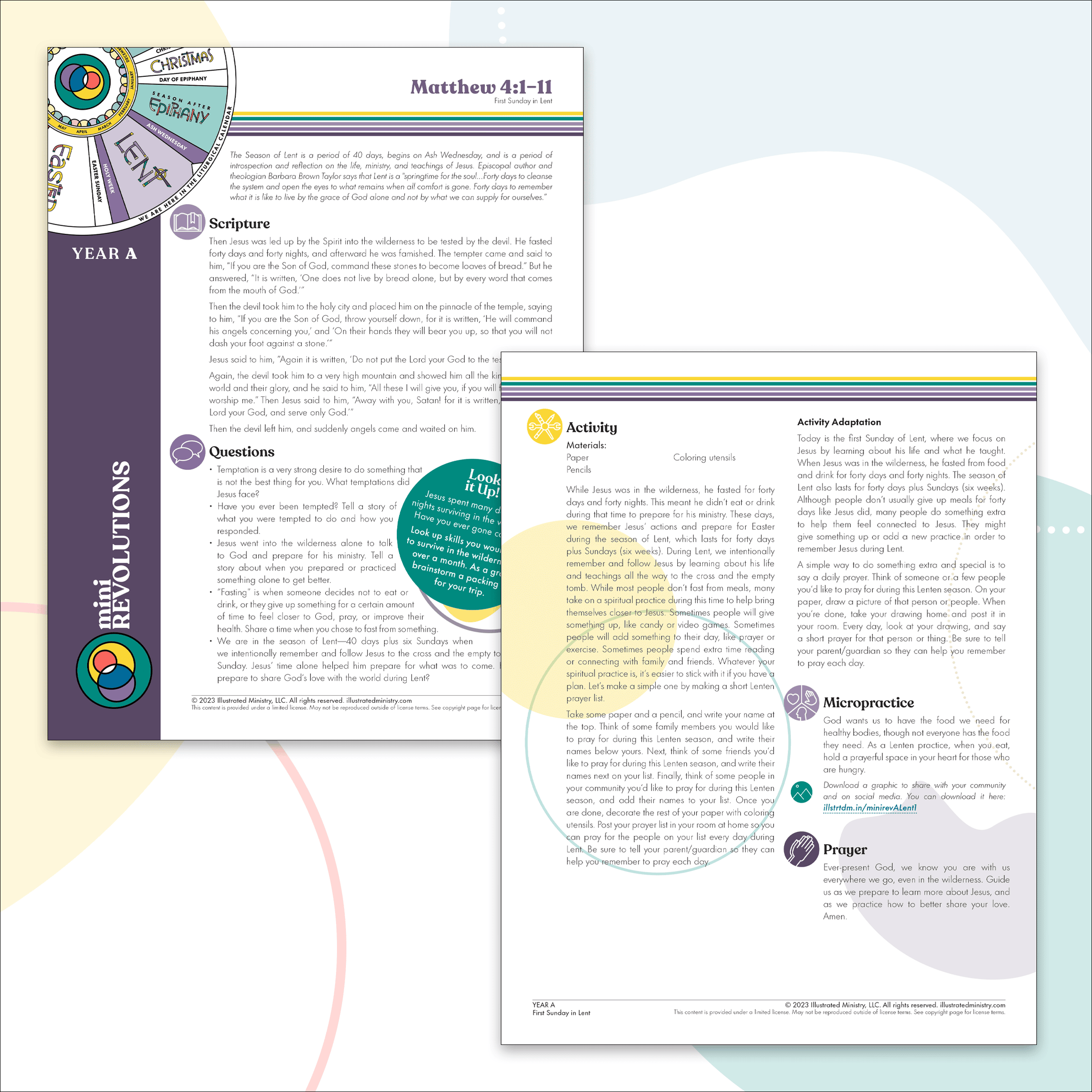 Mini Revolutions Curriculum: February 2023 — Illustrated Ministry