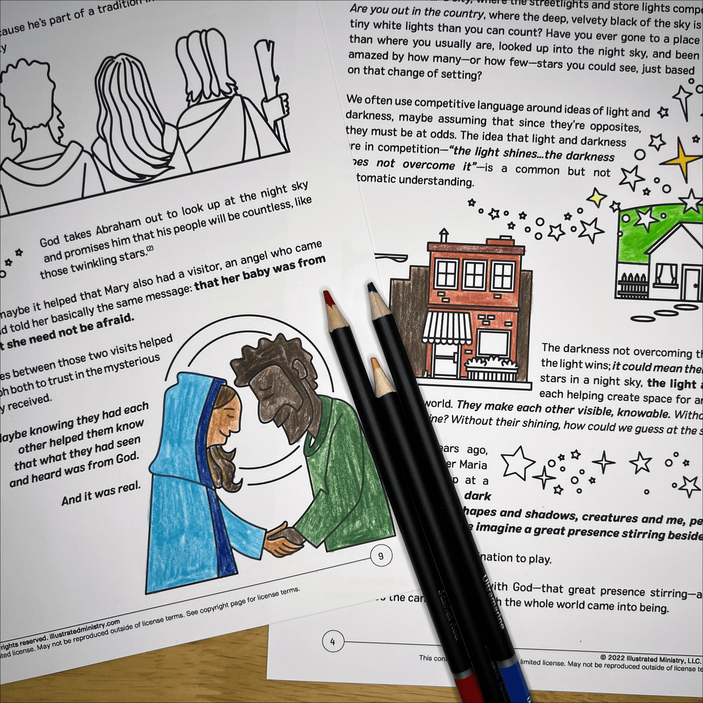 In Light and Darkness Advent Devotional — Illustrated Ministry