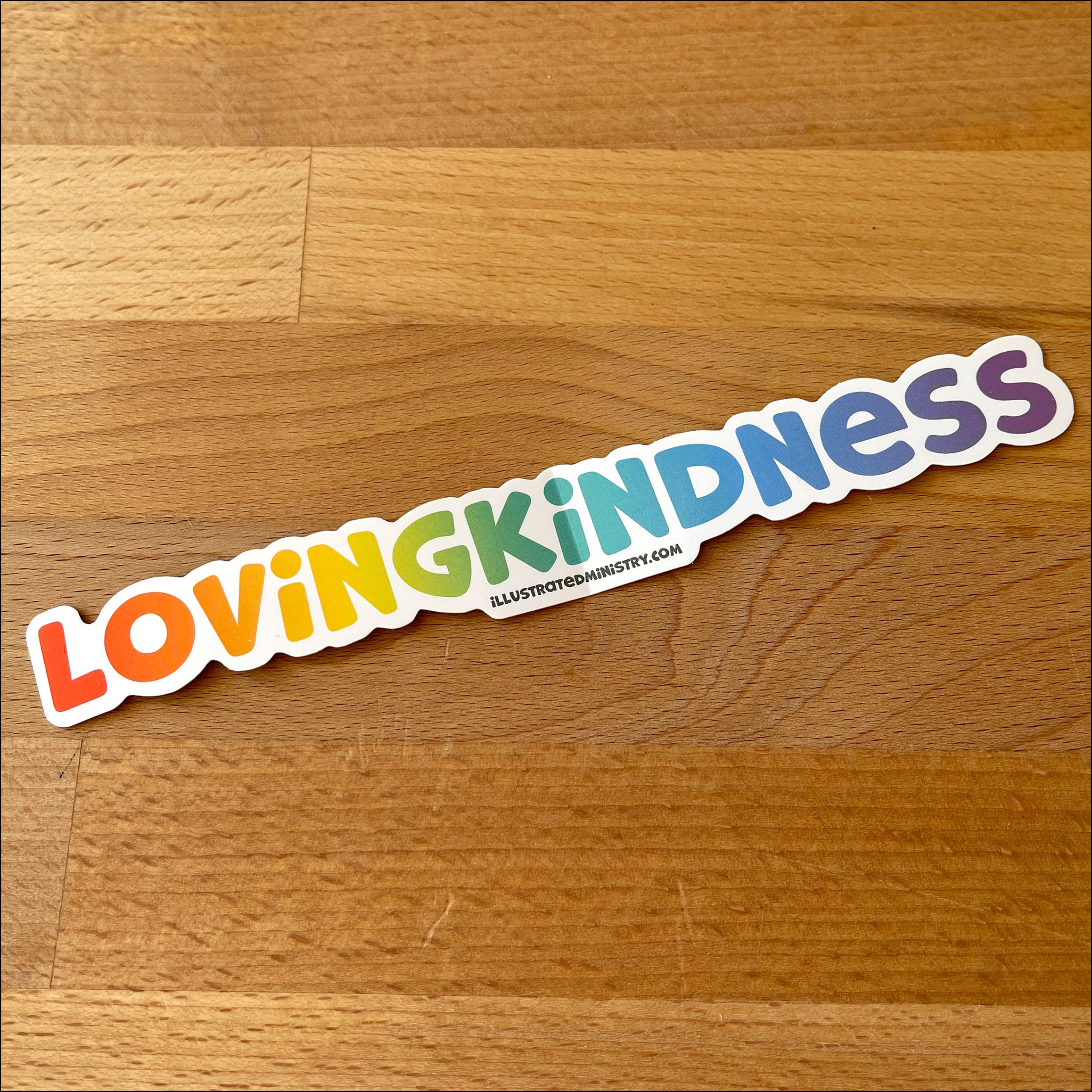 Lovingkindness Stickers — Illustrated Ministry
