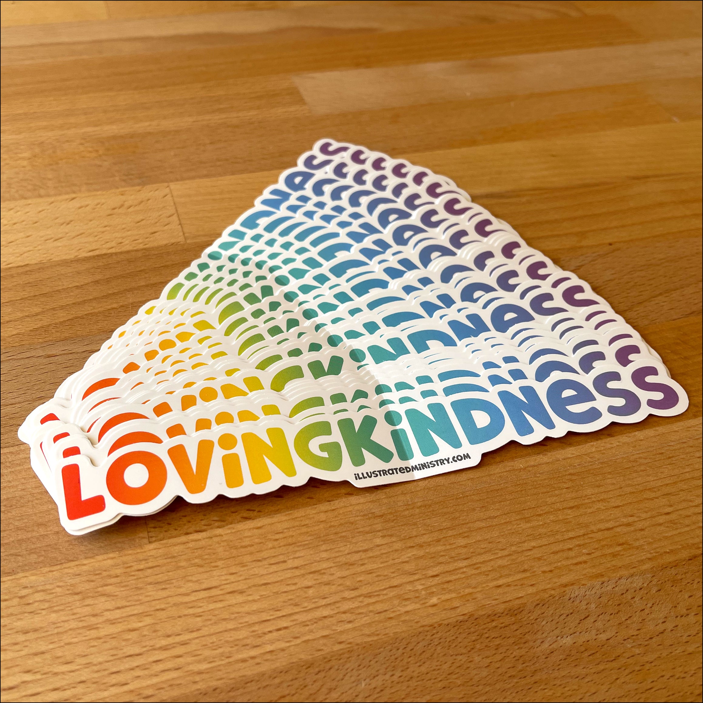 Lovingkindness Stickers — Illustrated Ministry