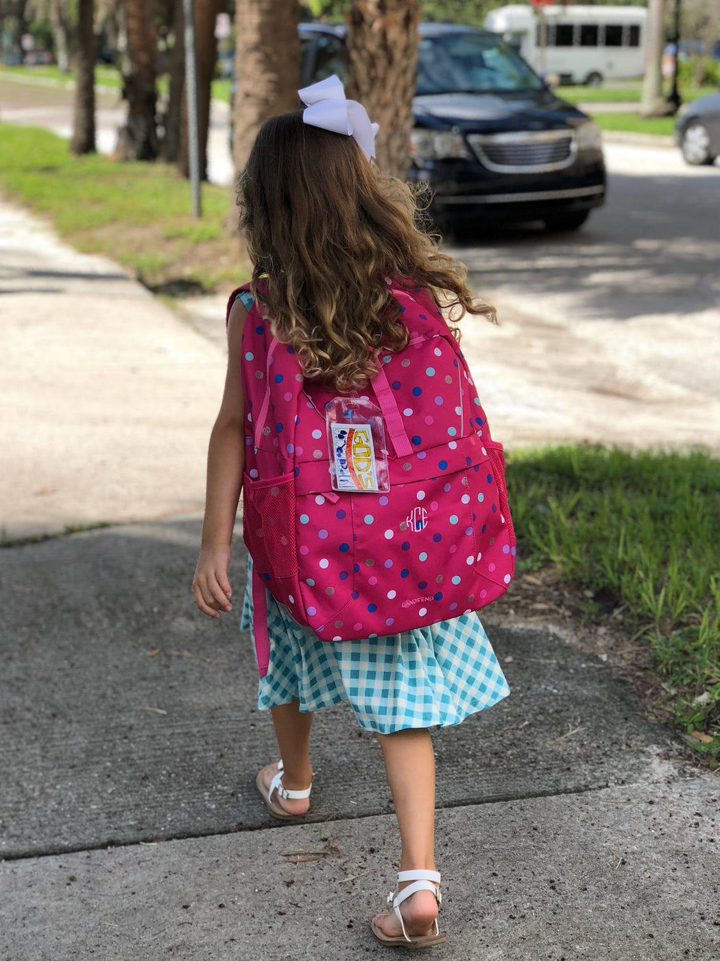 "God's Got Your Back" Backpack Tags — Illustrated Ministry