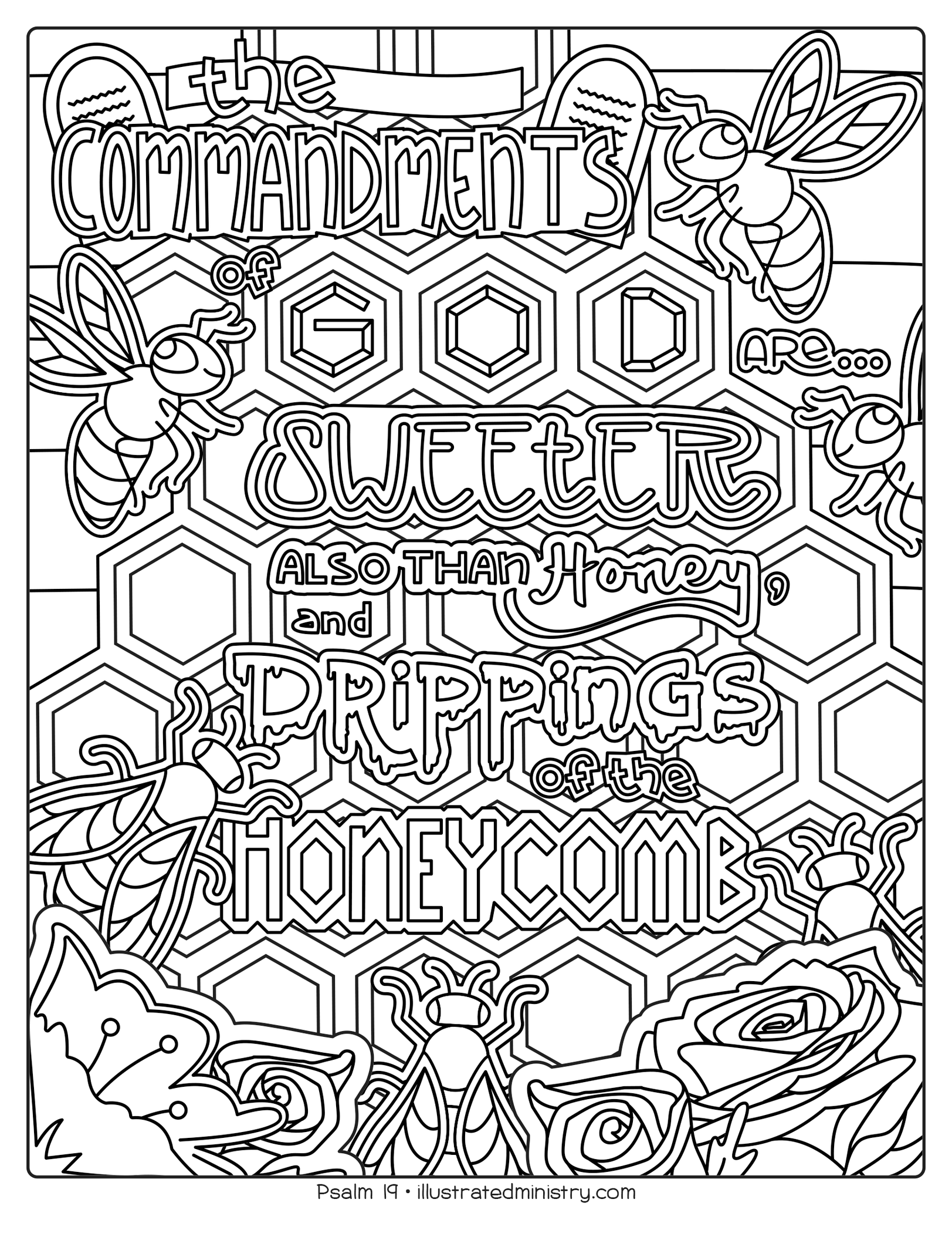 Bible Story Coloring Pages: Spring 2021 (Year B) — Illustrated Ministry